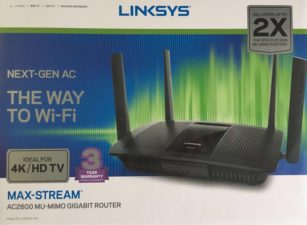 Linksys Gigabit Router, Computers & Tech, Parts & Accessories ...