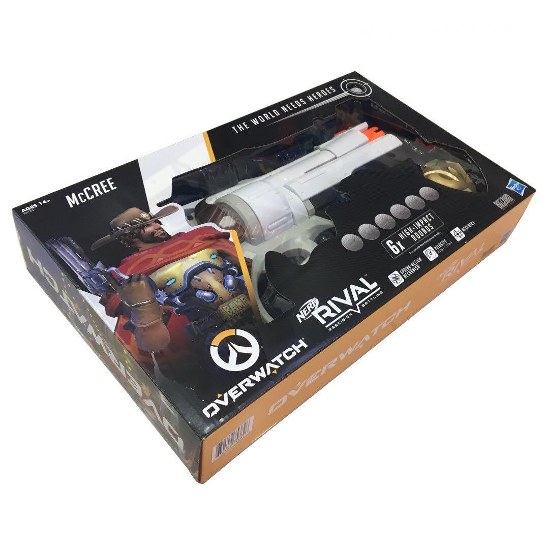 Nerf Rival Overwatch Mcree Peacekeeper Blaster, Hobbies & Toys, Toys ...