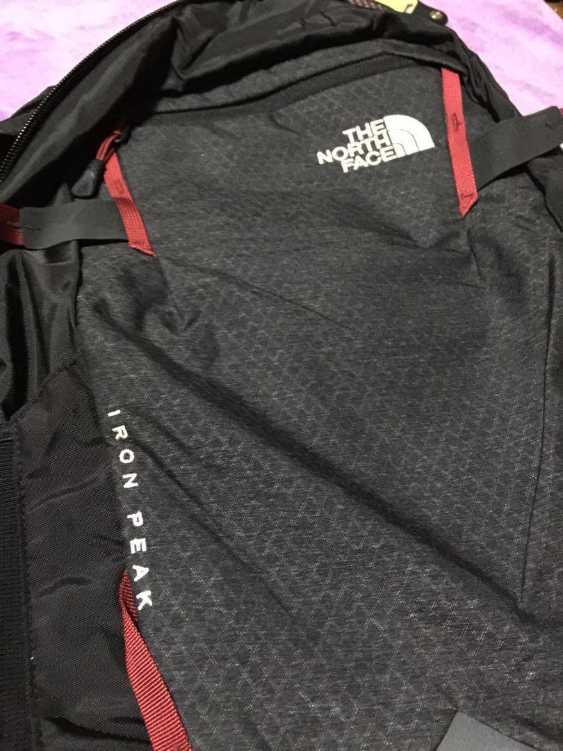 North face iron peak backpack, Men's Fashion, Bags, Backpacks on Carousell