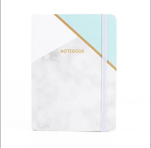 Notebook a5 marble hard cover, Hobbies & Toys, Stationery & Craft ...