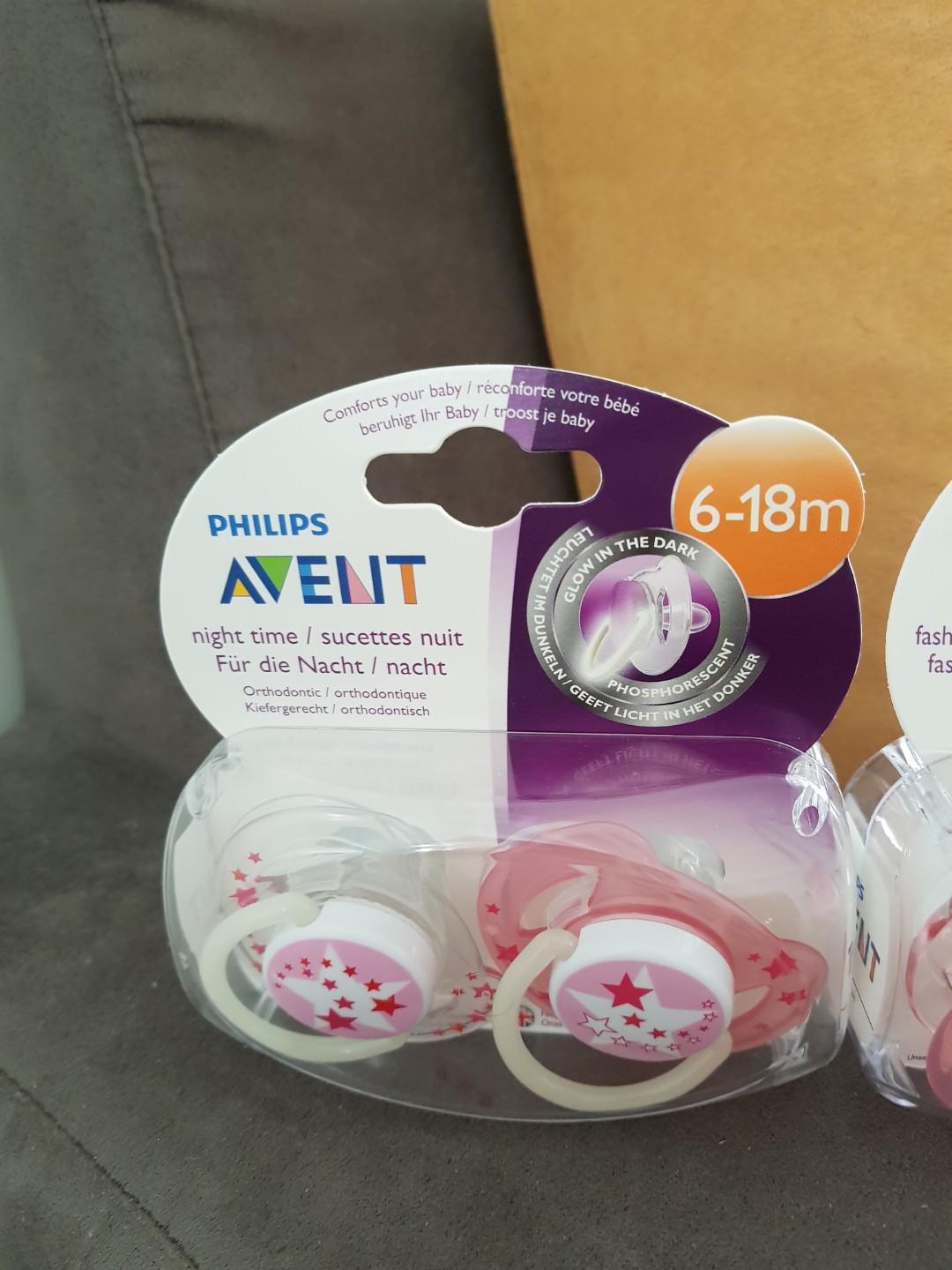 Philips Avent Silicone Pacifiers, Babies & Kids, Nursing & Feeding ...