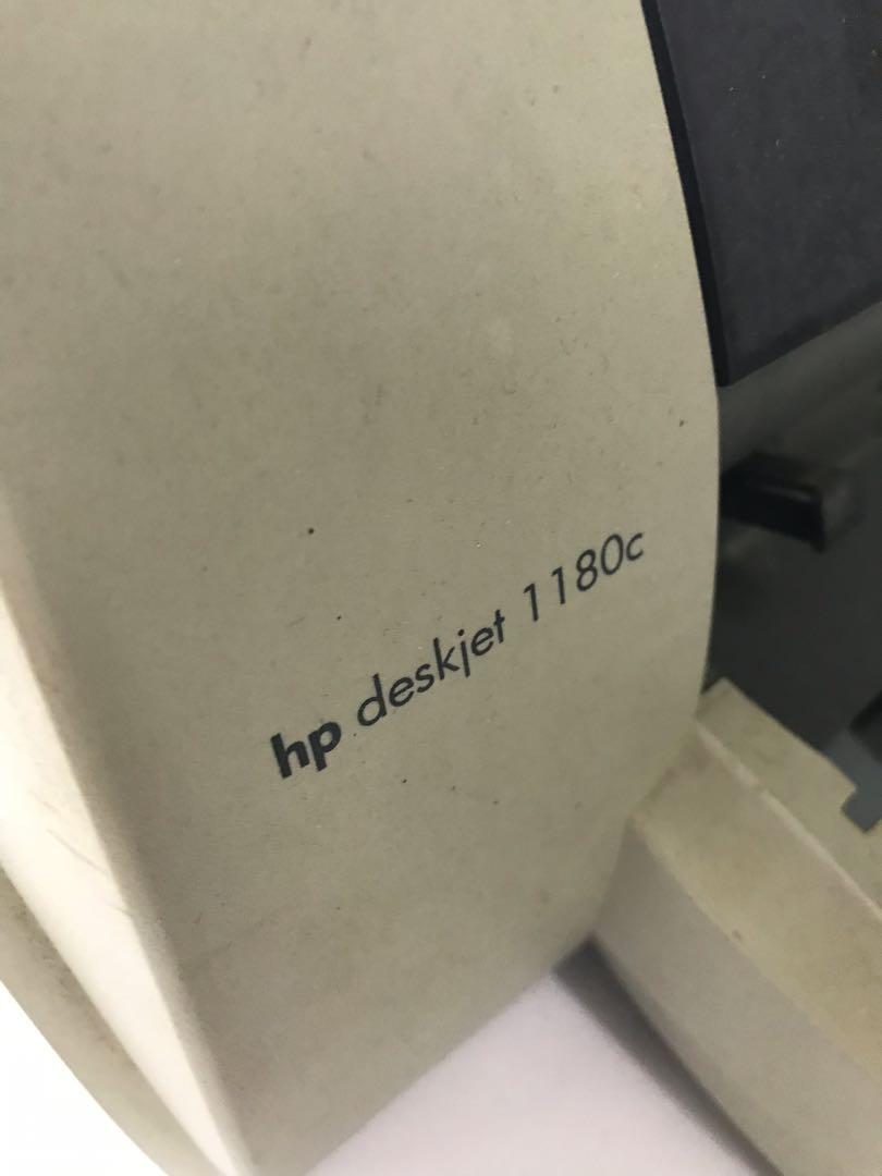 Printer A3 Size HP Deskjet 1180c FAULTY, Computers & Tech, Parts ...