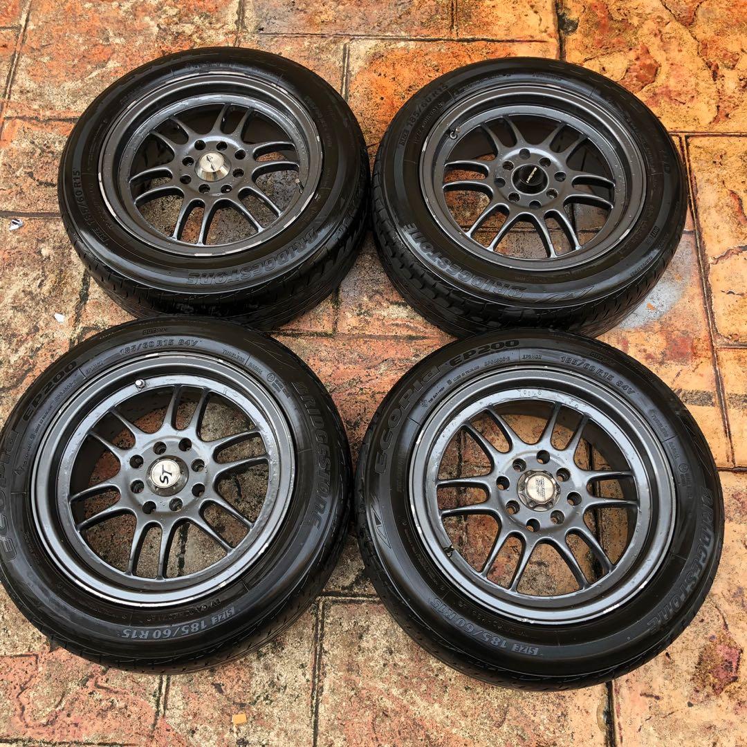 Rim Enkei RPF1 15x6.5jj, Auto Accessories on Carousell