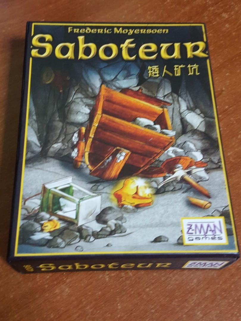 Saboteur card game, Hobbies & Toys, Toys & Games on Carousell