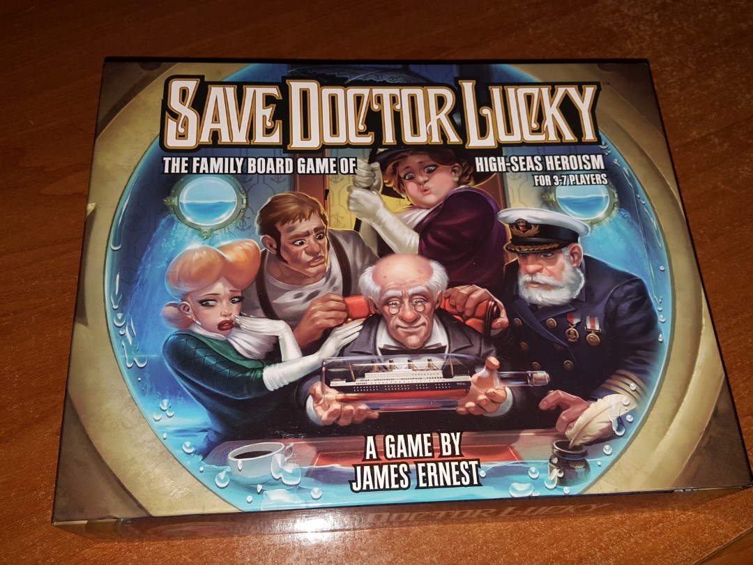 Save Doctor Lucky boardgame, Hobbies & Toys, Toys & Games on Carousell