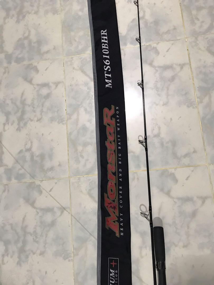 Storm Monstar Rod MTS610BHR fishing rod butt joint, Sports Equipment ...