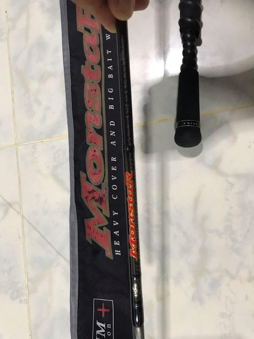 Storm Monstar Rod MTS610BHR fishing rod butt joint, Sports Equipment ...