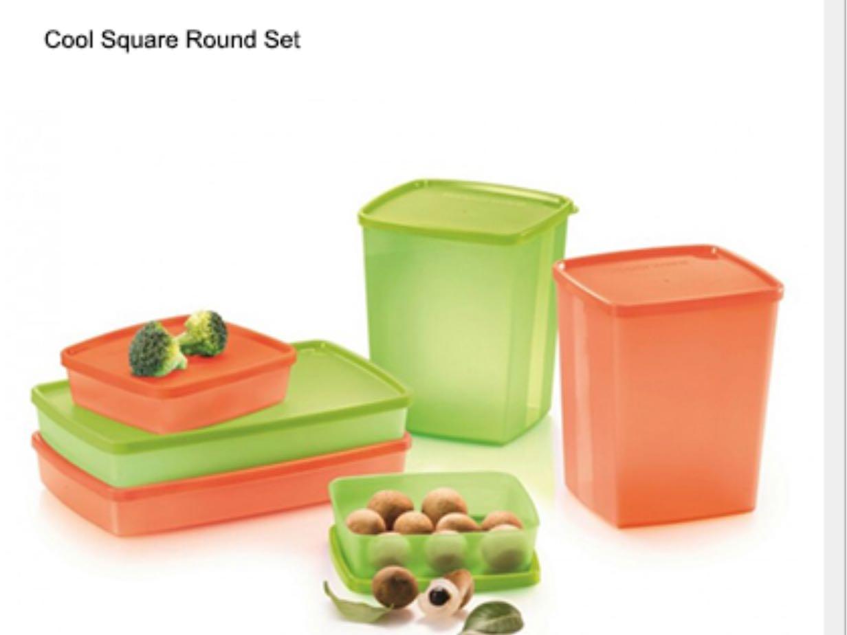 Tupperware square set, Furniture & Home Living, Kitchenware & Tableware ...