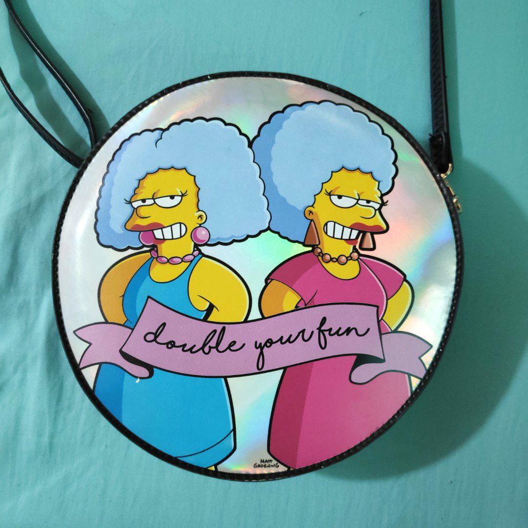 Typo The Simpsons Shoulder Bag, Women's Fashion, Bags & Wallets ...