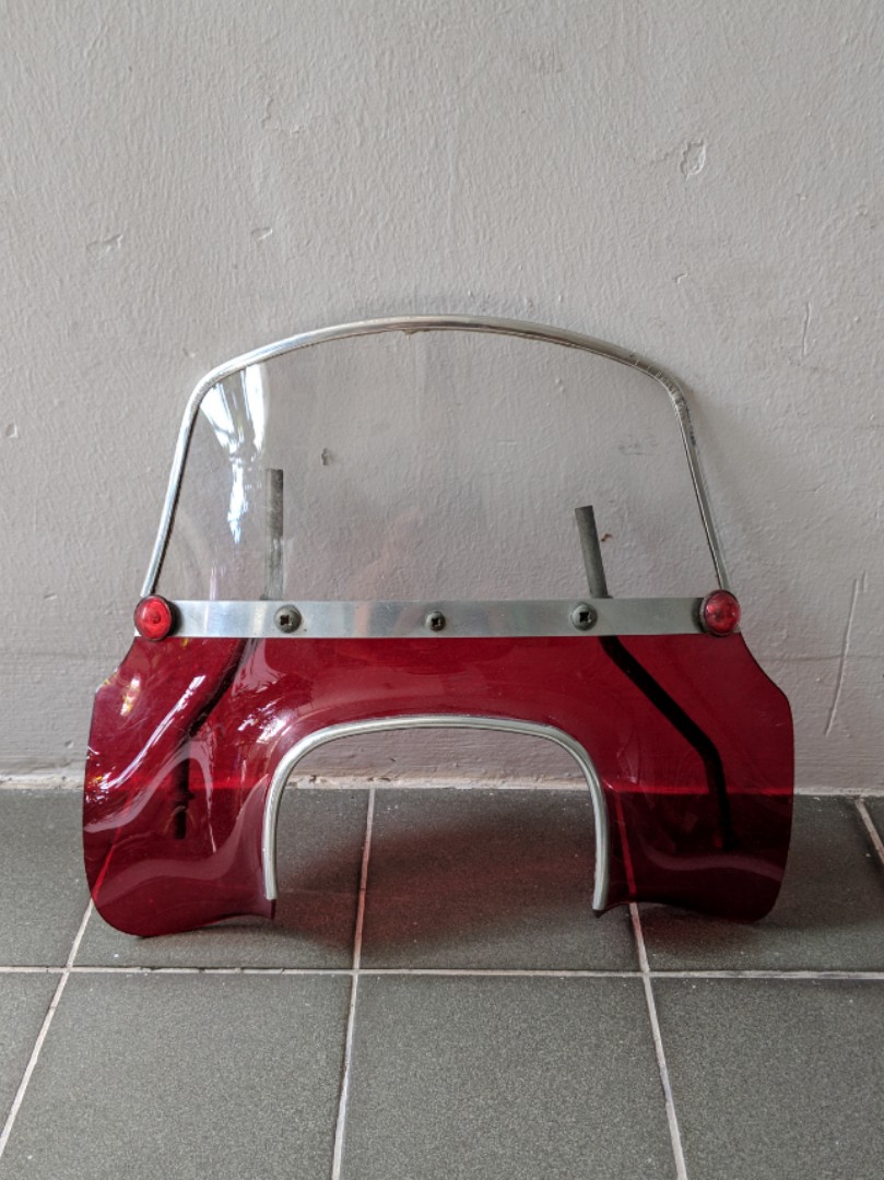 Vespa flyscreen for Sprint VLB, Motorcycles, Motorcycle Accessories on ...