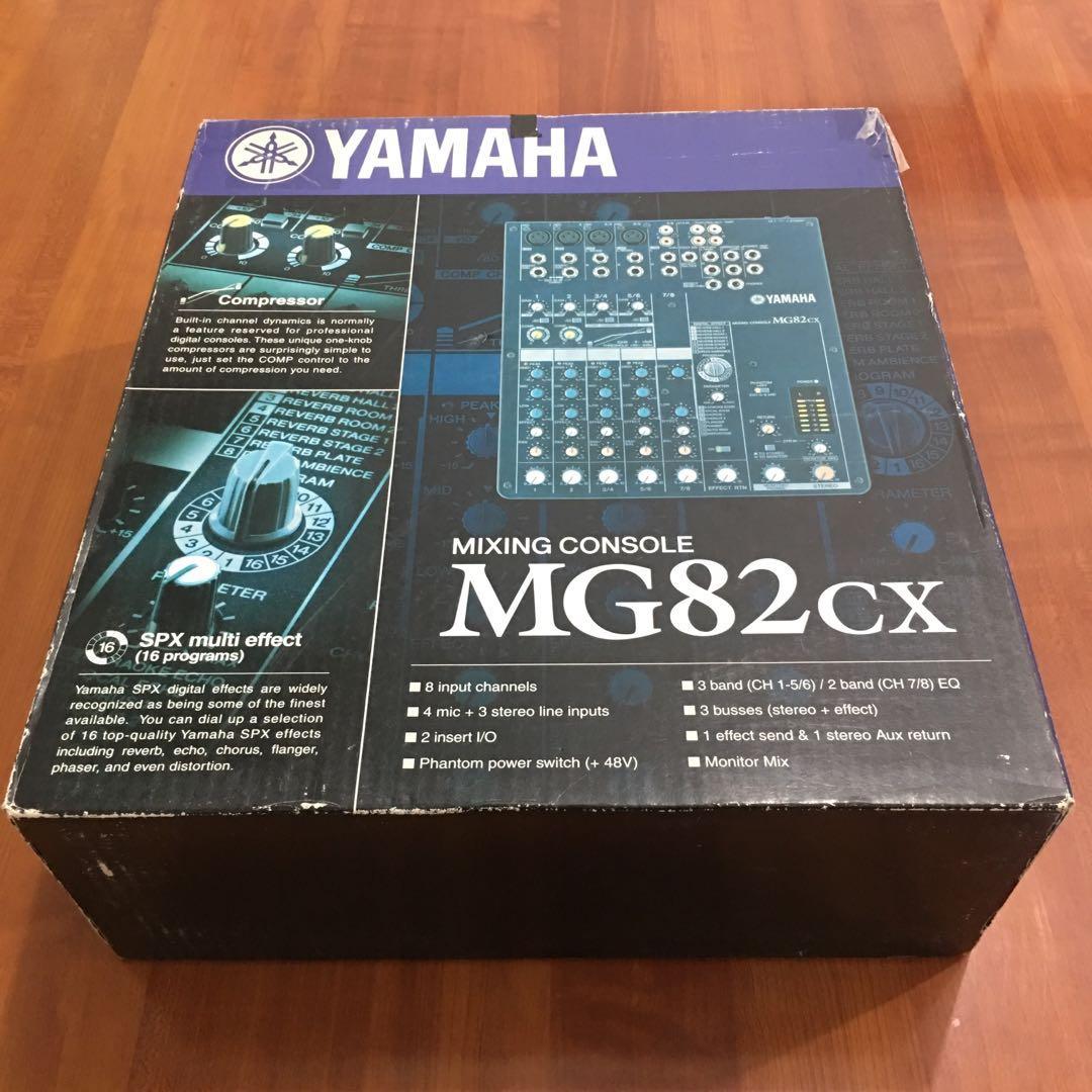 Yamaha MG82CX Mixer @$180, Audio, Other Audio Equipment on Carousell