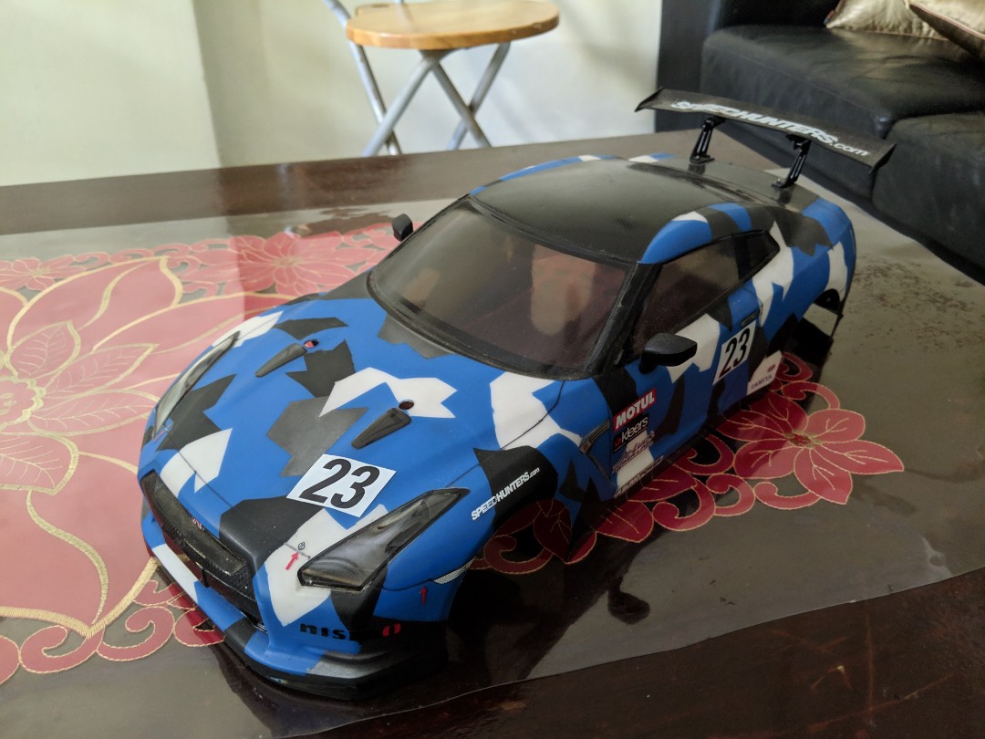 1/10 Tamiya Nissan GTR custom painted body shell, Hobbies & Toys, Toys ...