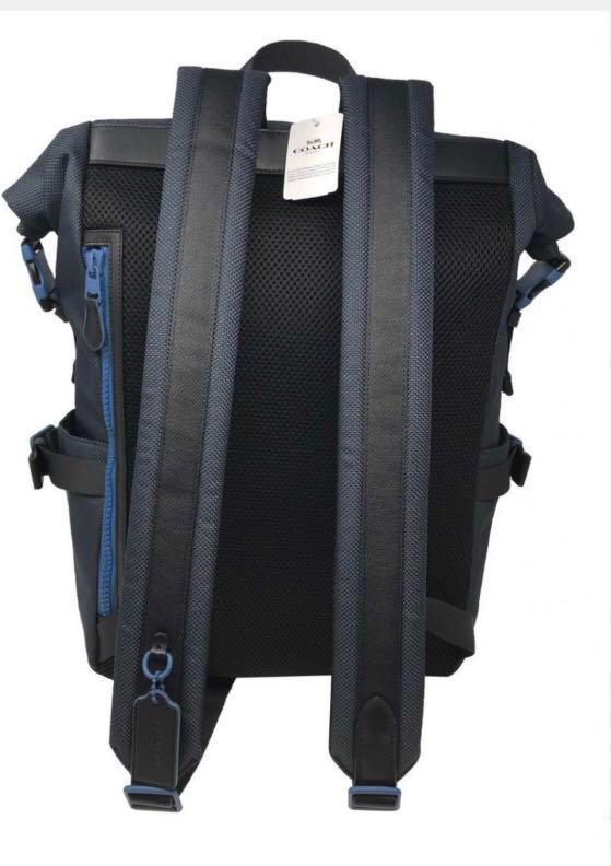 Coach Roll Top Backpack, Men's Fashion, Bags, Backpacks on Carousell
