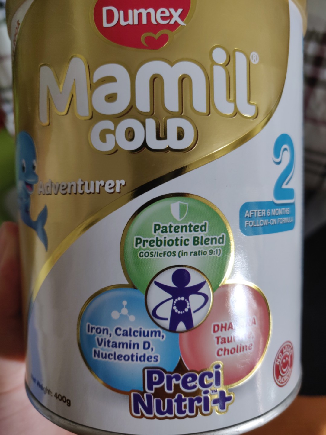 Dumex Mamil Gold Stage 2, 400g, Babies & Kids, Nursing & Feeding ...