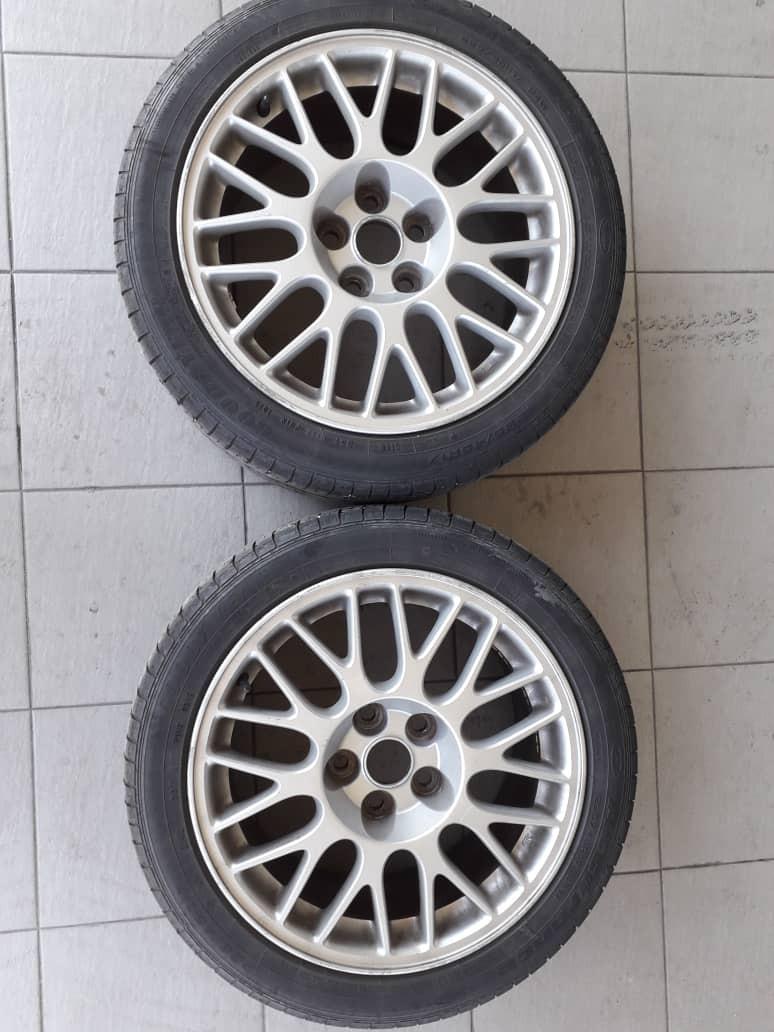 evo 7 rims, Auto Accessories on Carousell