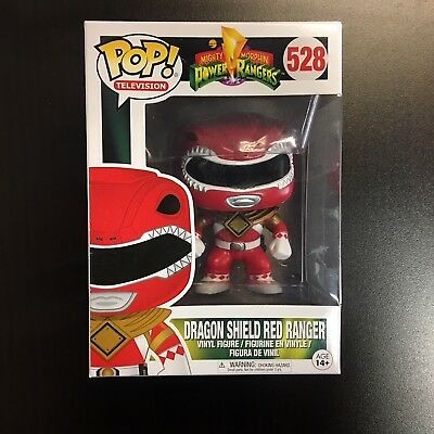 Funko Pop Power Rangers Dragon Shield Red Ranger, Hobbies & Toys, Toys ...