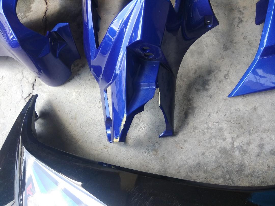 Honda Wave Alpha V2 Coverset, Motorbikes on Carousell