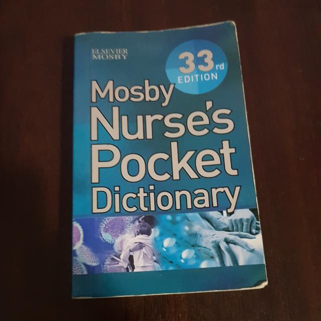 Nursing Dictionary, Hobbies & Toys, Books & Magazines, Assessment Books ...
