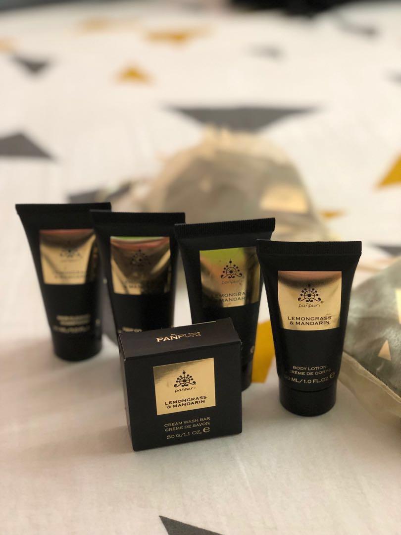 Panpuri travel gift set x 3, Furniture & Home Living, Bedding & Towels ...