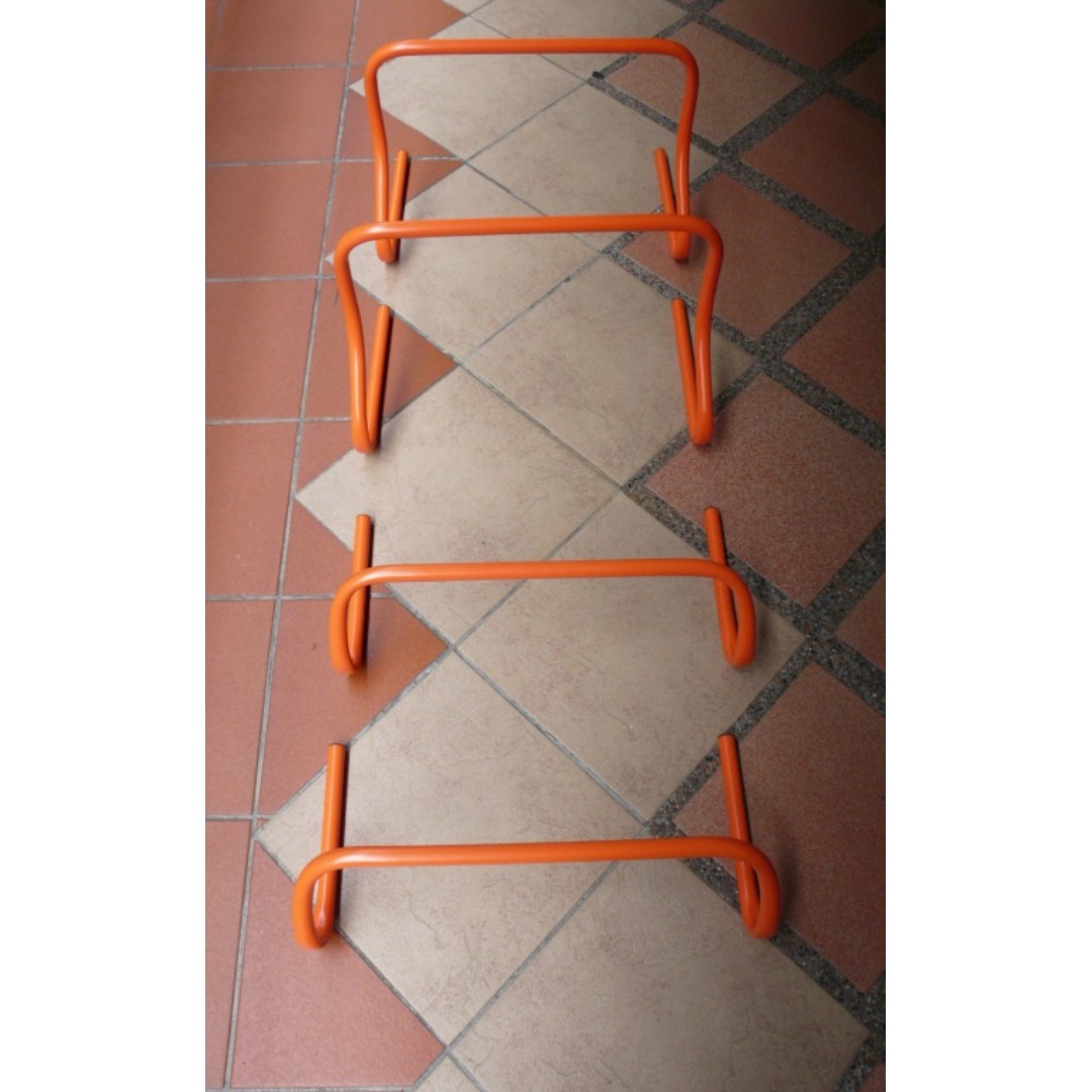 PVC Hurdle-Orange color (Elite), Sports Equipment, Exercise & Fitness ...