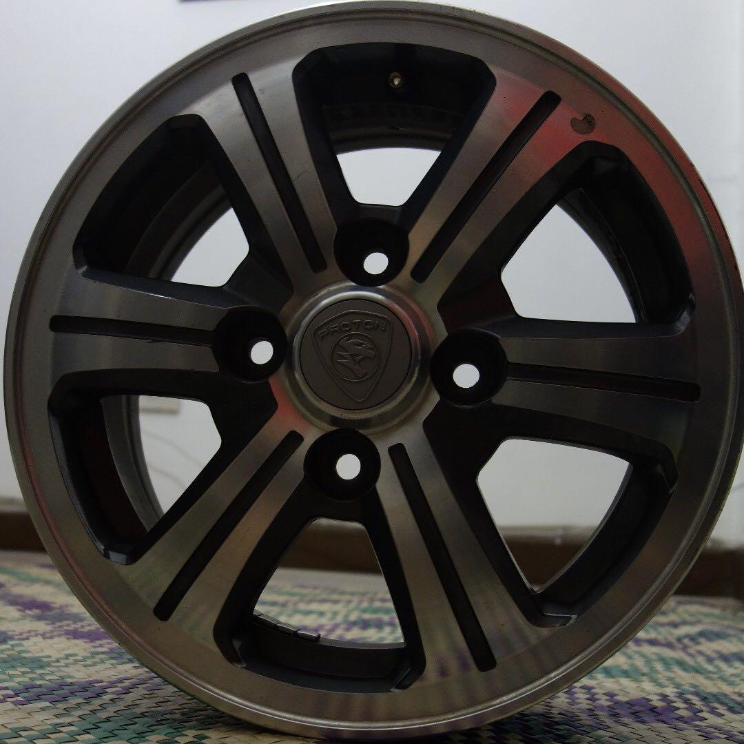 [Reduced] Used 14 inch Original Sports Rim Proton Iriz , Auto ...