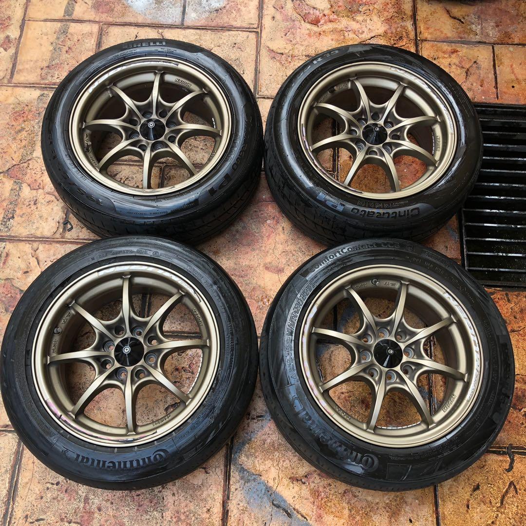 Rim Mugen mf8 15, Auto Accessories on Carousell