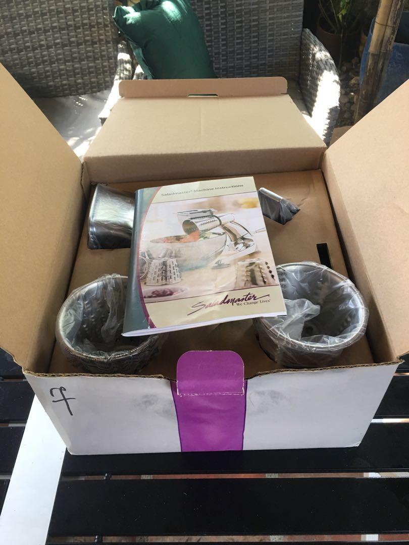 Saladmaster Food Professor Machine, TV & Home Appliances, Kitchen ...