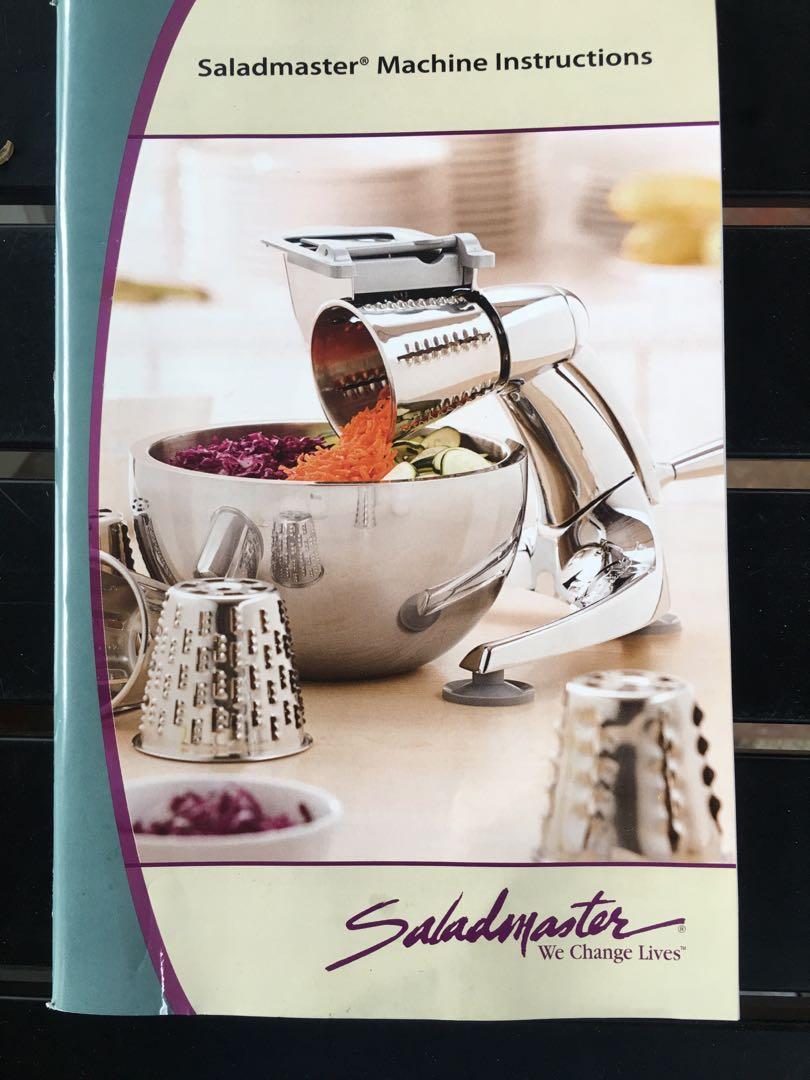 Saladmaster Food Professor Machine, TV & Home Appliances, Kitchen ...