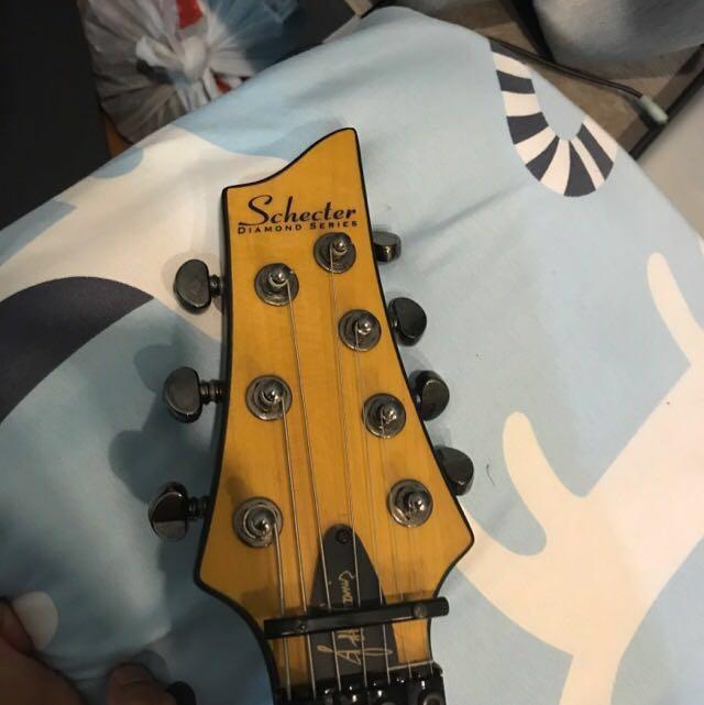 Schecter 7 string jeff loomis signature JL7, Hobbies & Toys, Music ...