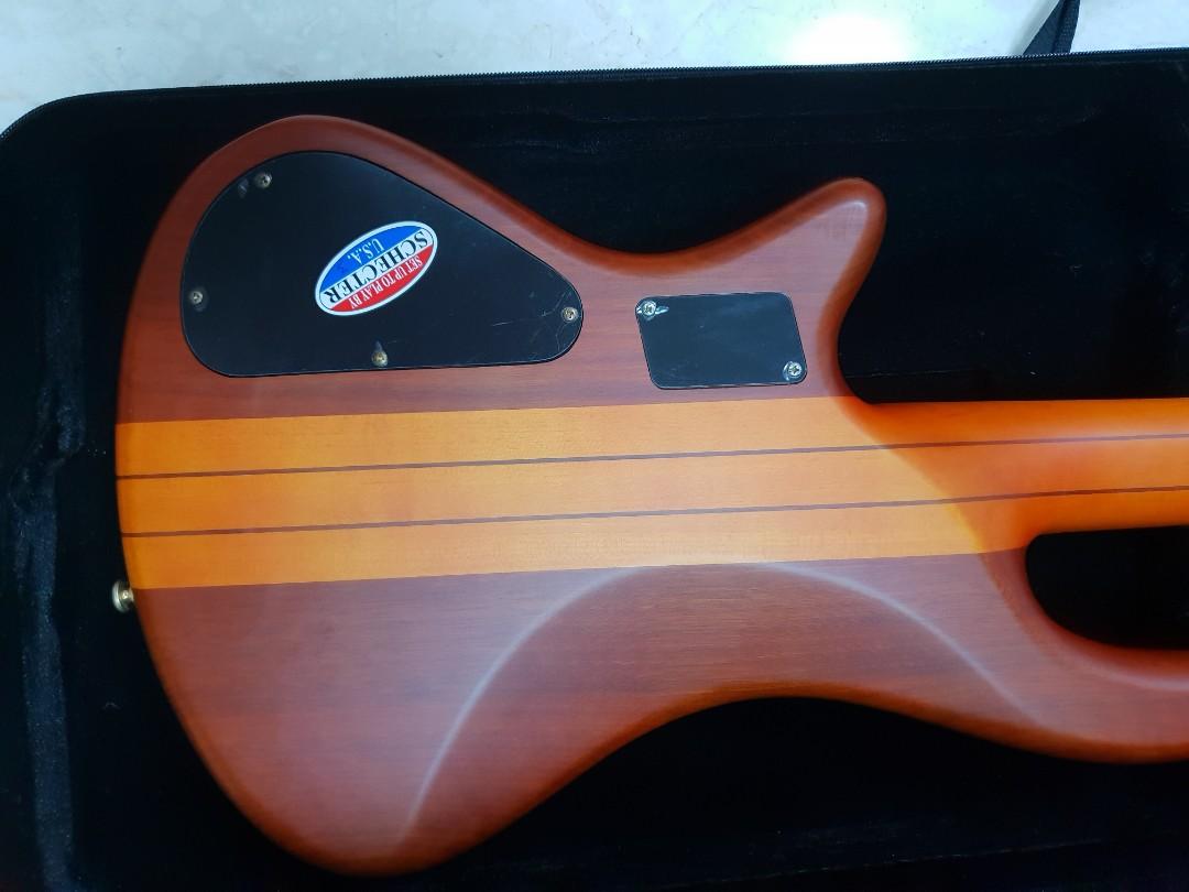 Schecter Stiletto Studio 5 with EMG 40DCX, Hobbies & Toys, Music ...