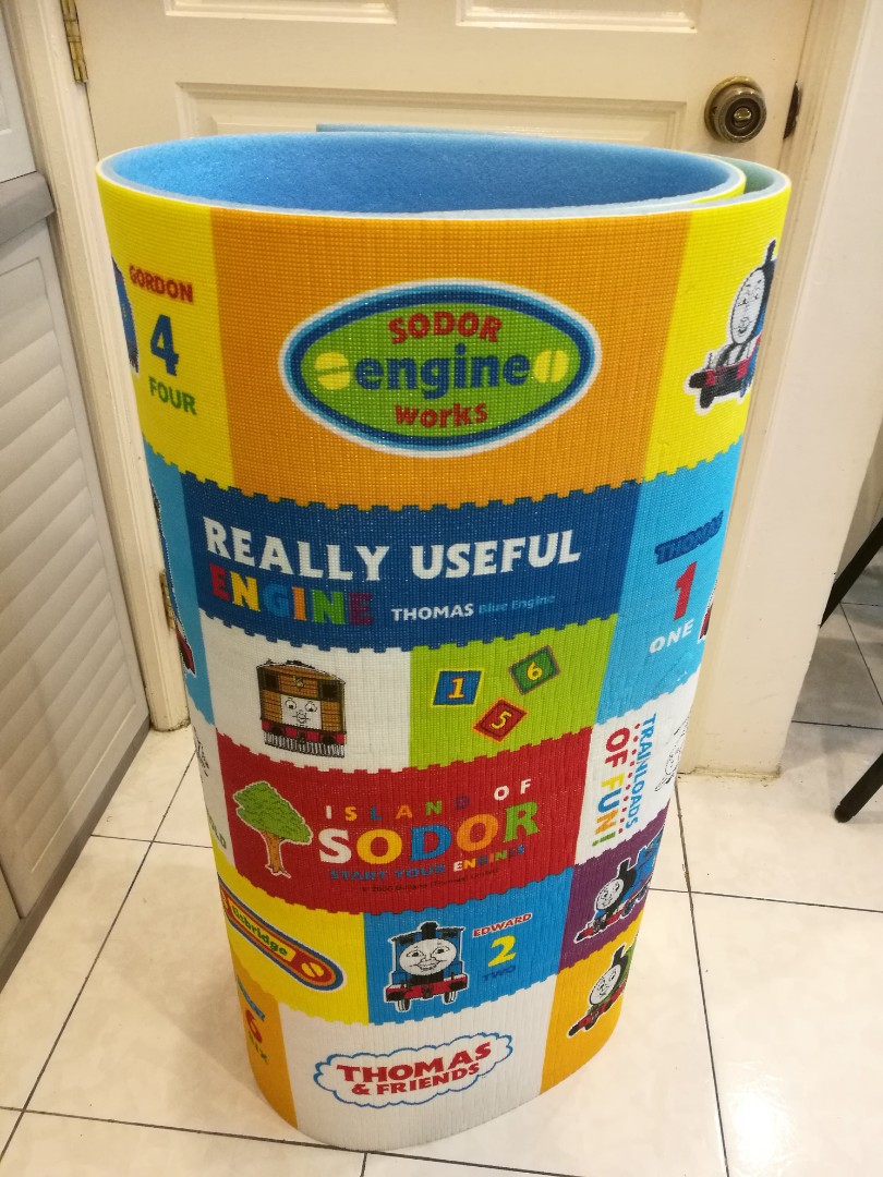 Thomas and Friends Mat, Babies & Kids, Toys & Walkers on Carousell