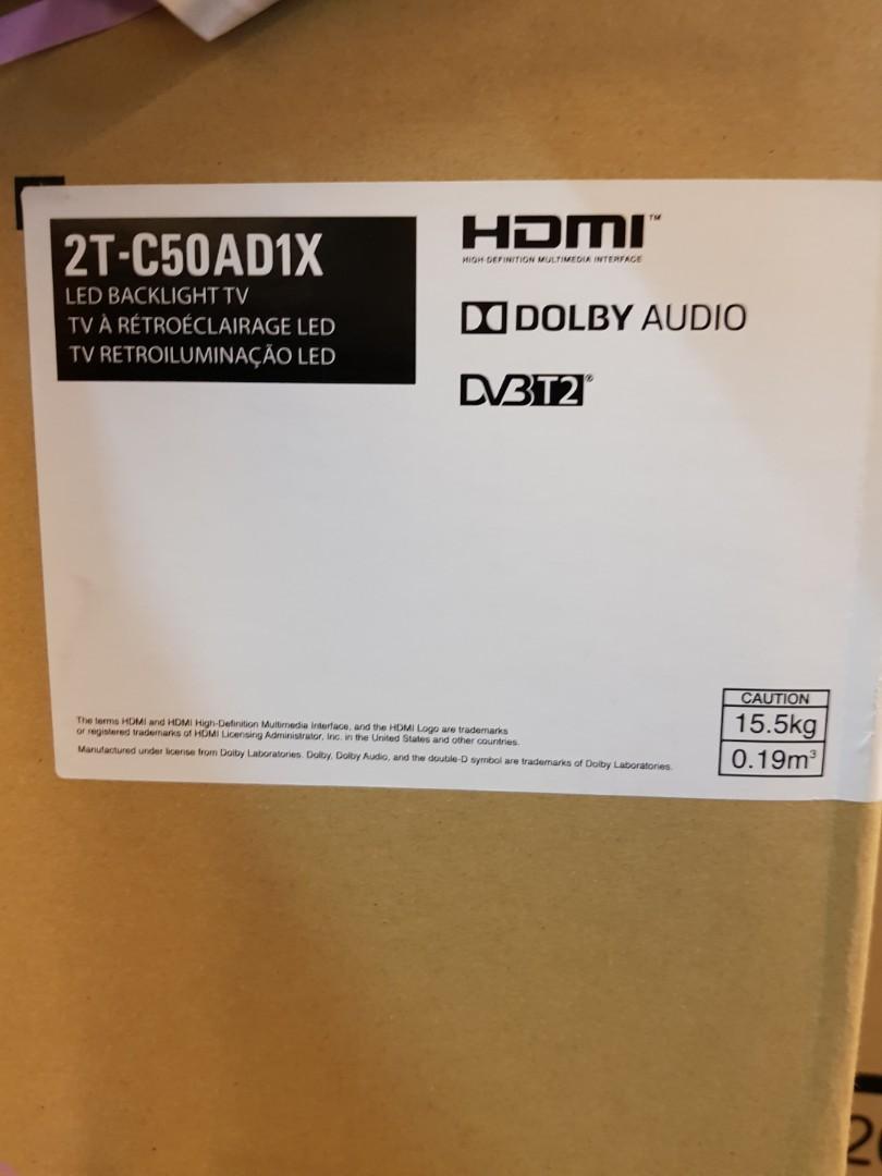 TV SHARP 50" FULL HD LED TV UNTUK DIJUAL. TV BARU DALAM KOTAK., TV ...