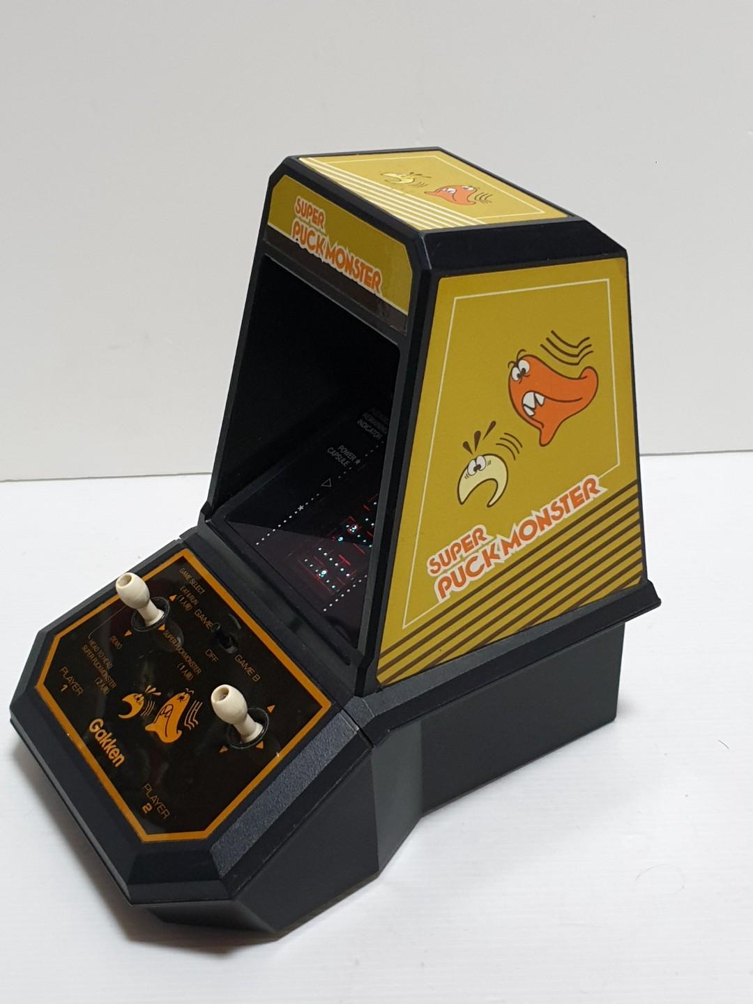 Vintage gakken super puck monster LCD tabletop game, Hobbies & Toys ...