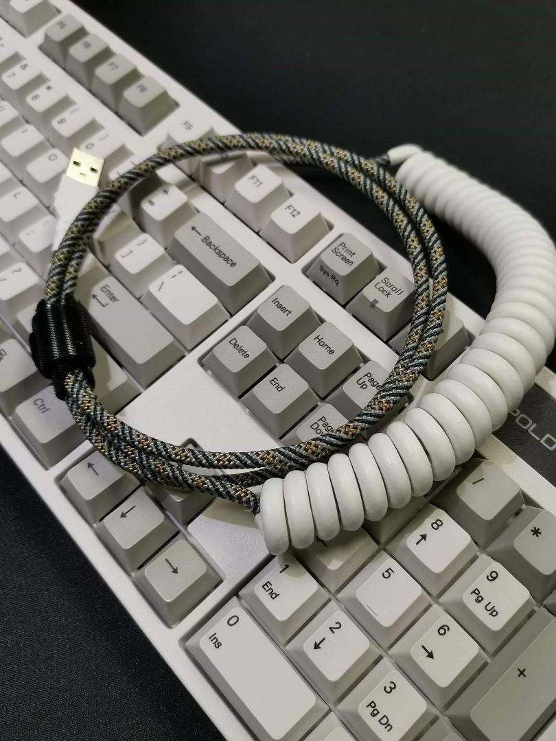 Zap Cable Custom Coiled Cable (Type C & Mini connection), Computers ...