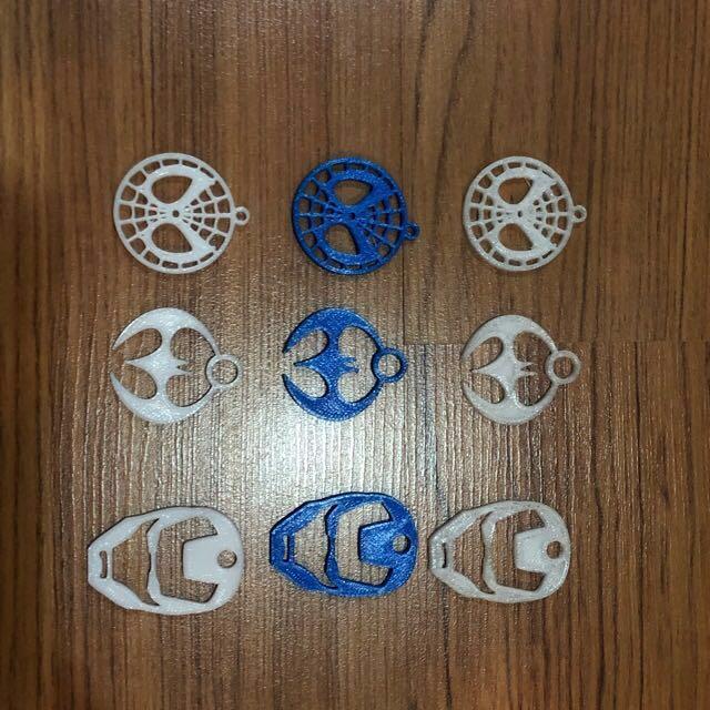 3D Keychains 3D Printed, Hobbies & Toys, Stationery & Craft, Handmade ...