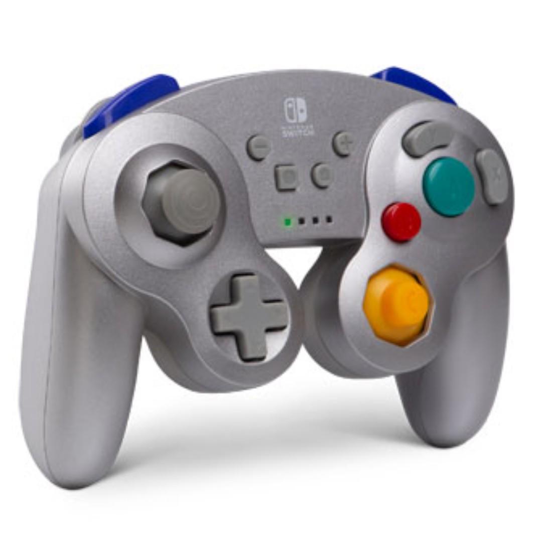 全新 NS Switch PowerA 無線手掣 GameCube 黑/紫/金/銀色 (美版) - 玩大亂鬥必用 控制器 Wireless ...