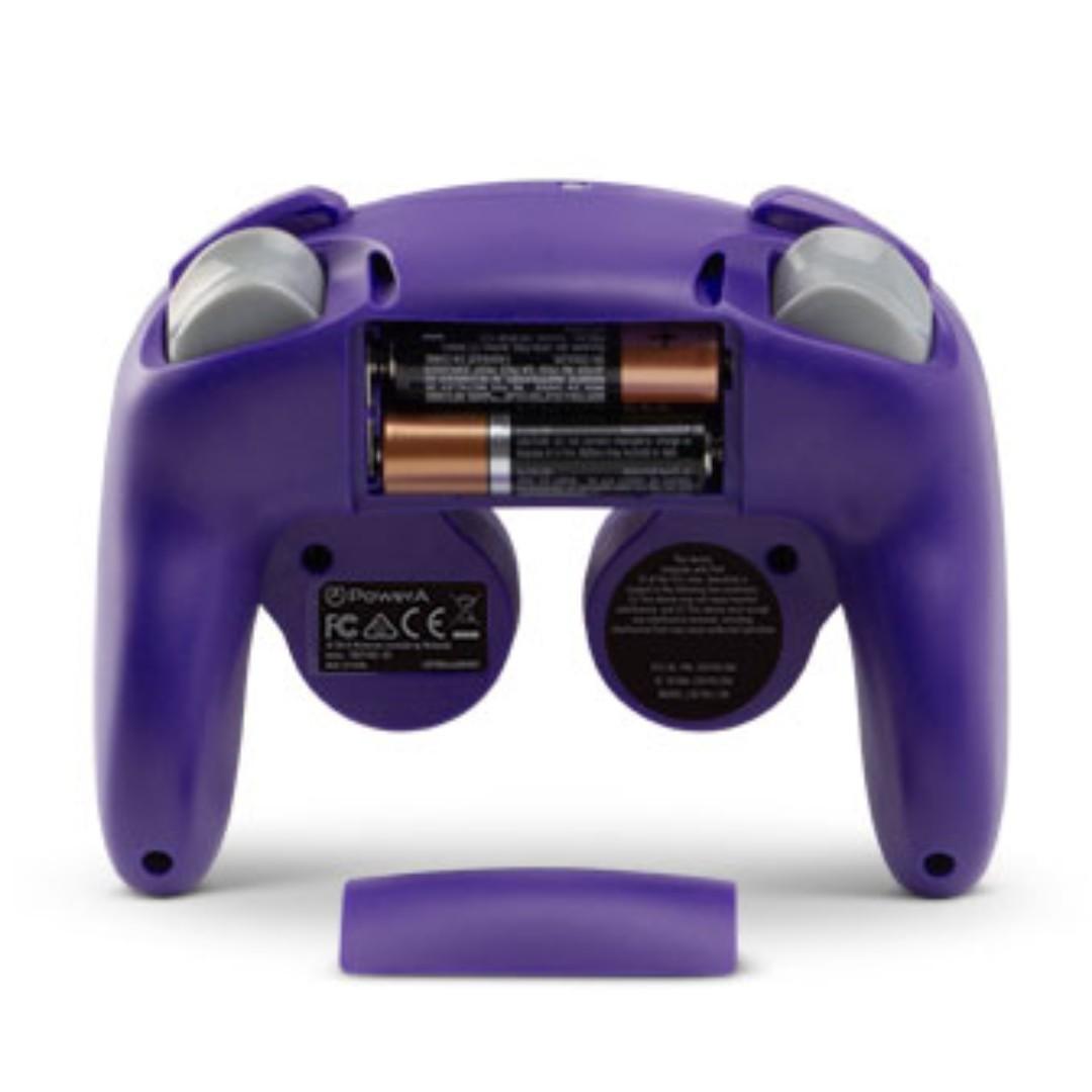 全新 NS Switch PowerA 無線手掣 GameCube 黑/紫/金/銀色 (美版) - 玩大亂鬥必用 控制器 Wireless ...