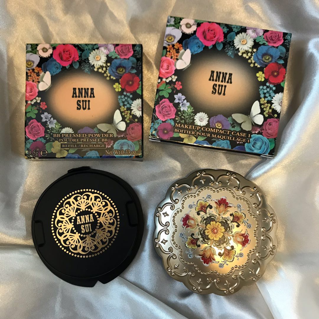 全新Anna Sui BB Pressed Powder (01色) 及 Case, 美容＆化妝品, 健康及美容 - 皮膚護理, 化妝品 - Carousell