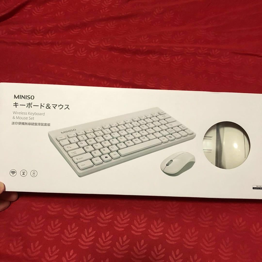 Brand New+Sealed Miniso Wireless Keyboard and Mouse, Computers & Tech ...