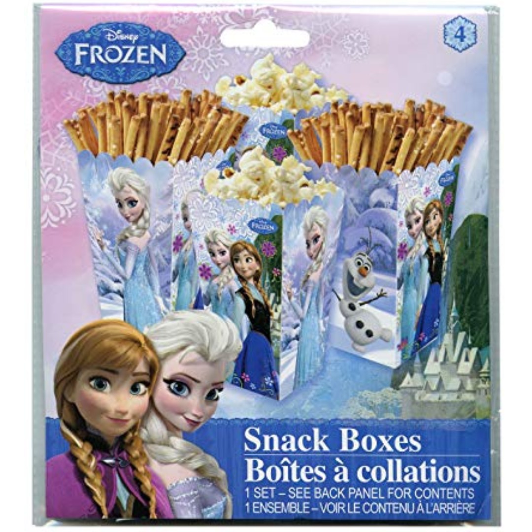 Disney Frozen Party Snack Boxes (4-pc pack) - Original, Everything Else ...