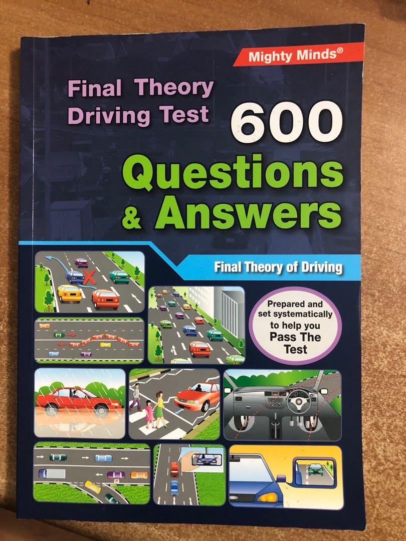 Final theory driving test, Hobbies & Toys, Books & Magazines, Fiction ...