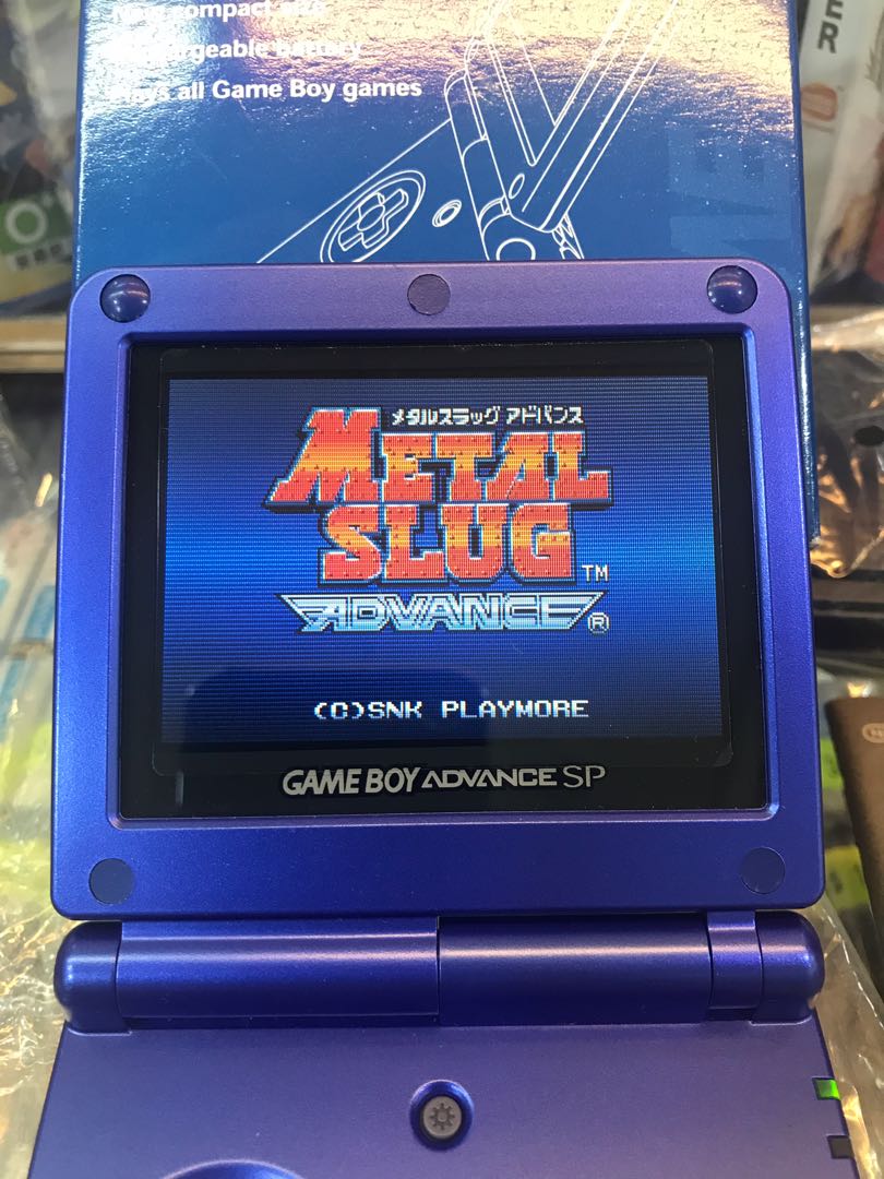 已改高亮版Gameboy Sp主機, 電子遊戲, 電子遊戲機, Nintendo 任天堂 - Carousell