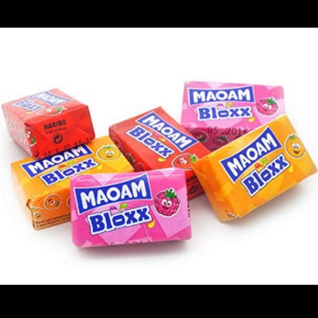 *SOLD OUT* GERMANY Maoam Bloxx Haribo chewy fruity cola lemon ...