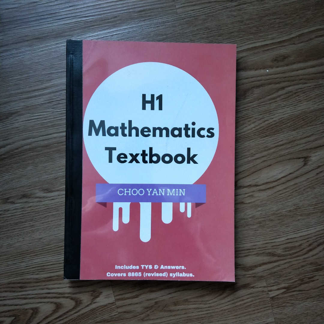 H1 Math Textbook By Choo Yan Min Hobbies Toys Books Magazines H1 Math Textbook By Choo Yan Min Hobbies Toys Books Magazines