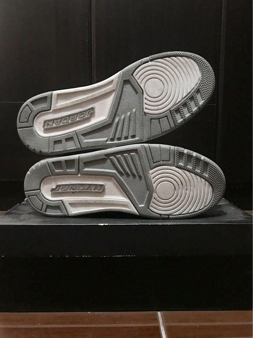 Jordan SC 1 (White/Metallic Silver), Men's Fashion, Footwear, Sneakers ...