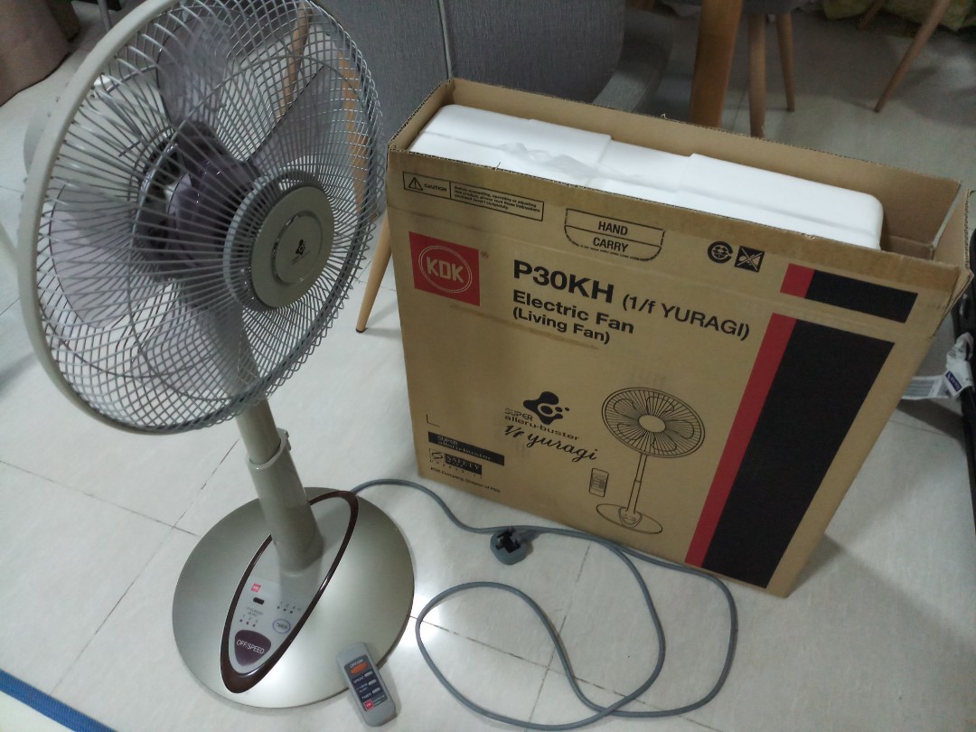 KDK ELECTRIC FAN-P30KH- JAPAN Brand., Furniture & Home Living, Lighting ...