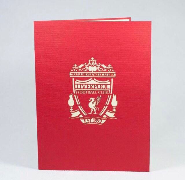 Liverpool's Anfield Stadium Pop Up Card, Design & Craft, Handmade Craft ...