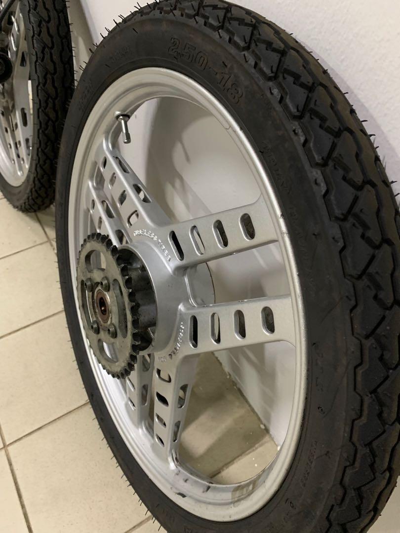 MBX Racing boy rim, Motorcycles, Motorcycle Apparel on Carousell