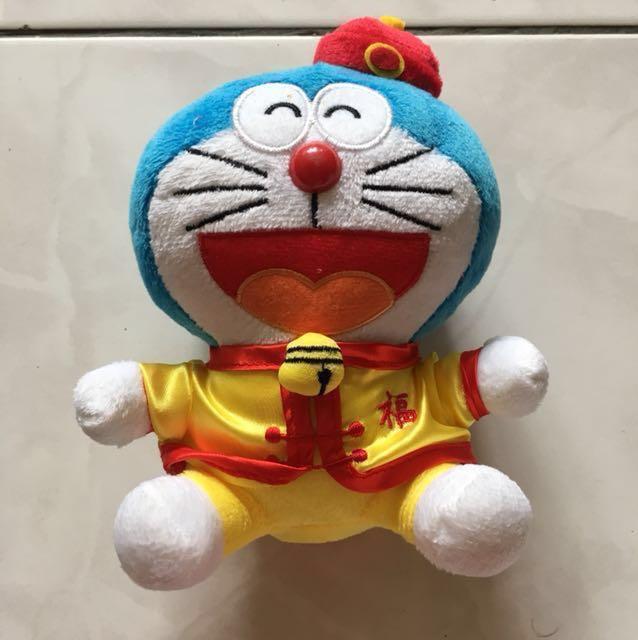 Doraemon CNY soft toy, Hobbies & Toys, Toys & Games on Carousell
