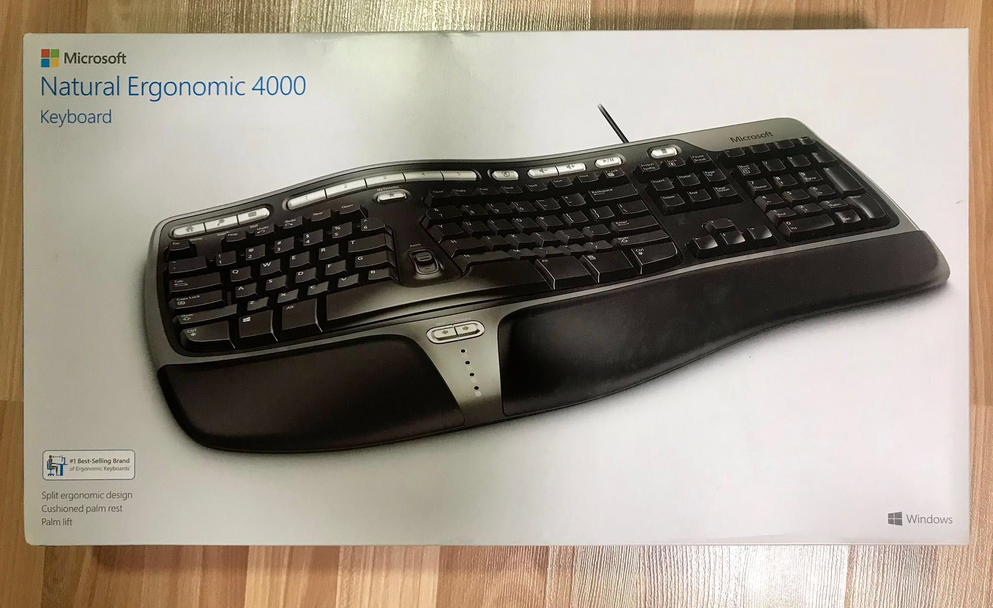 Microsoft Natural Ergonomic 4000 Keyboard- Brand new Sealed, Computers ...